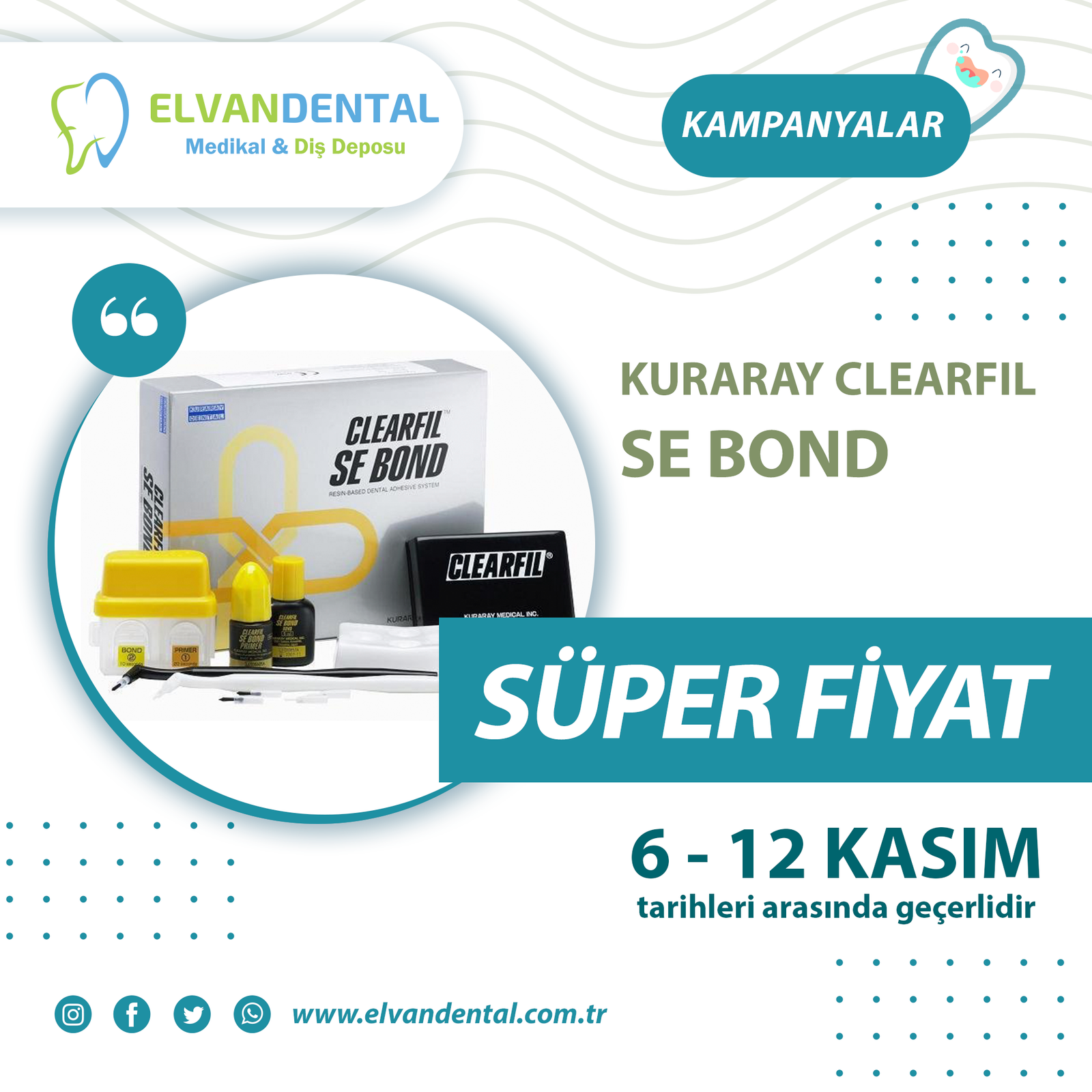 KURARAY CLEARFIL SE BOND - ELVAN DENTAL
